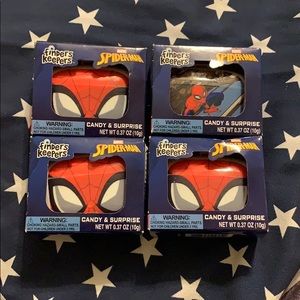 Spiderman | Other | 4 New Spiderman Surprise Container Candy | Poshmark